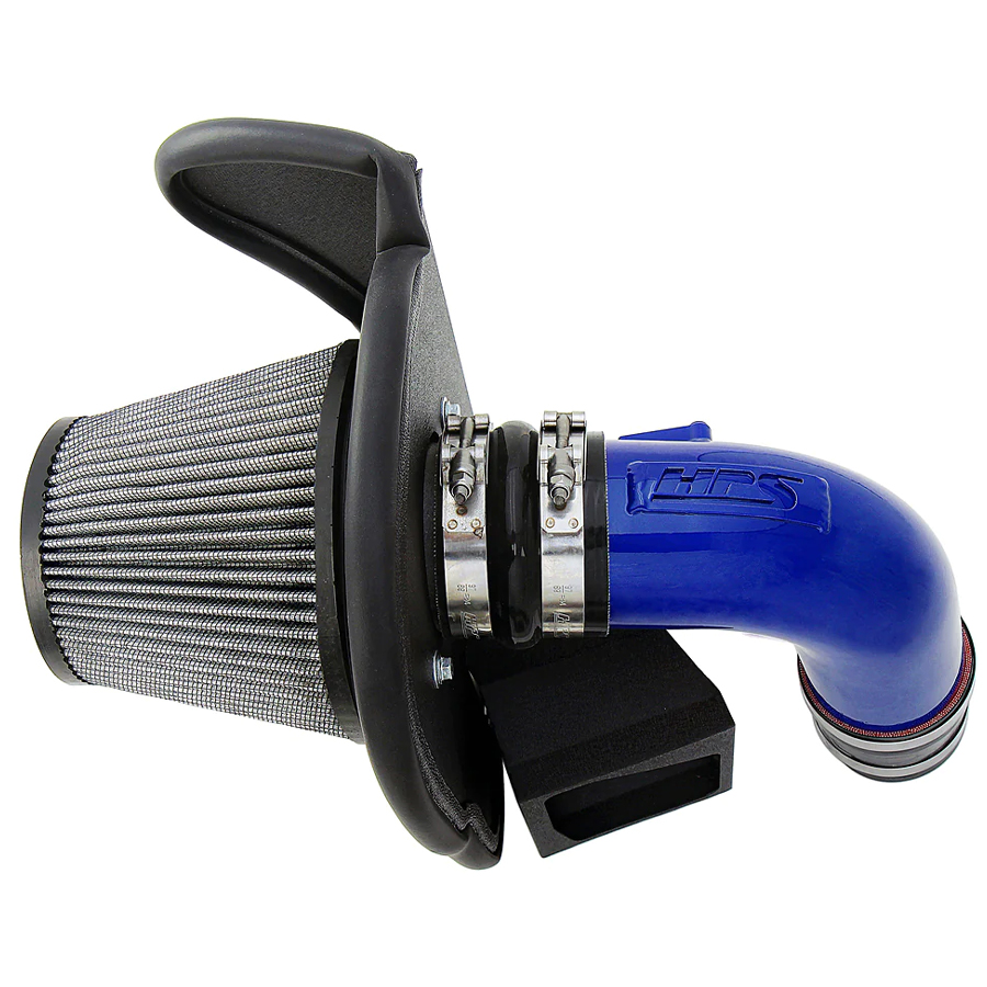 Evasive Motorsports: HPS Performance Air Intake Kit (Blue) - BMW X5 ...