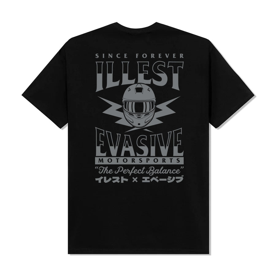Evasive Motorsports: illest x Evasive Perfect Balance Short Sleeve Tee