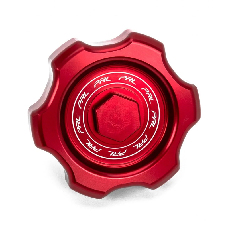 Evasive Motorsports: PRL Motorsports Billet Oil Cap V2 (Red) - Honda ...