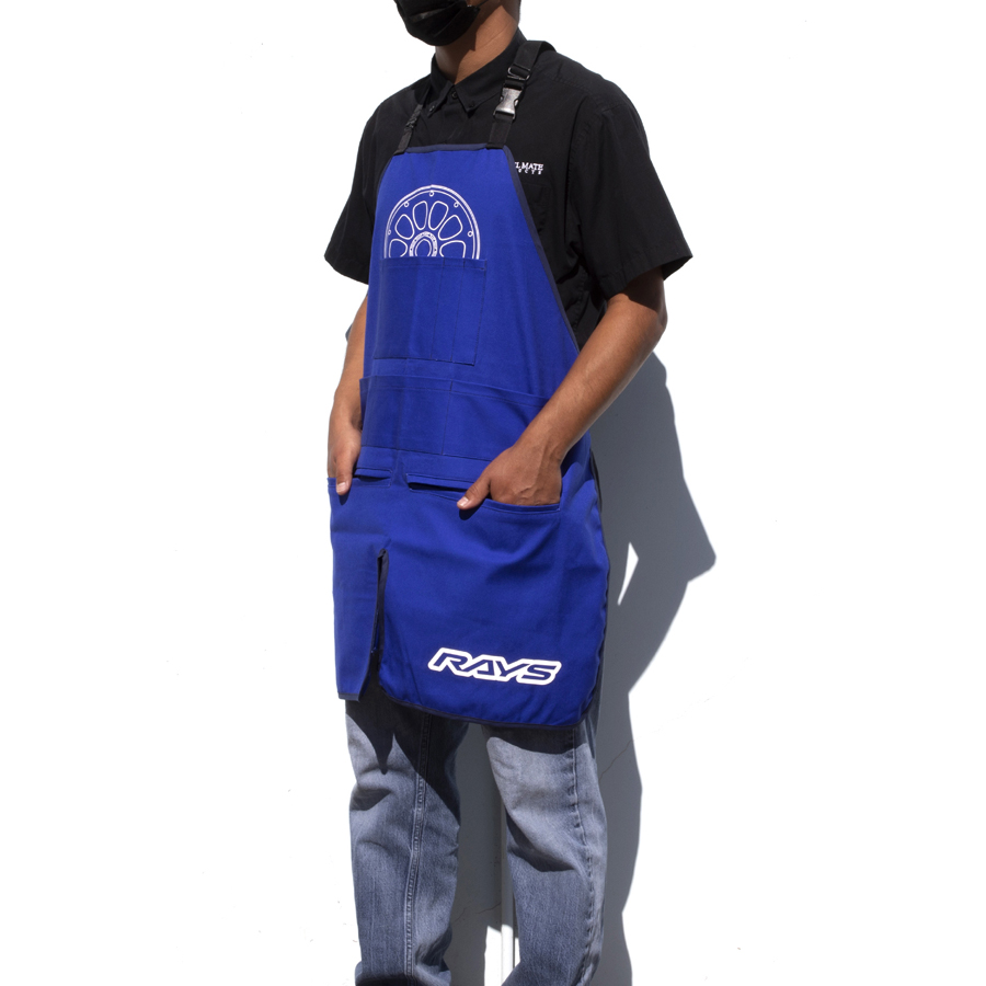 Evasive Motorsports: Rays Official Mechanic Apron - Blue
