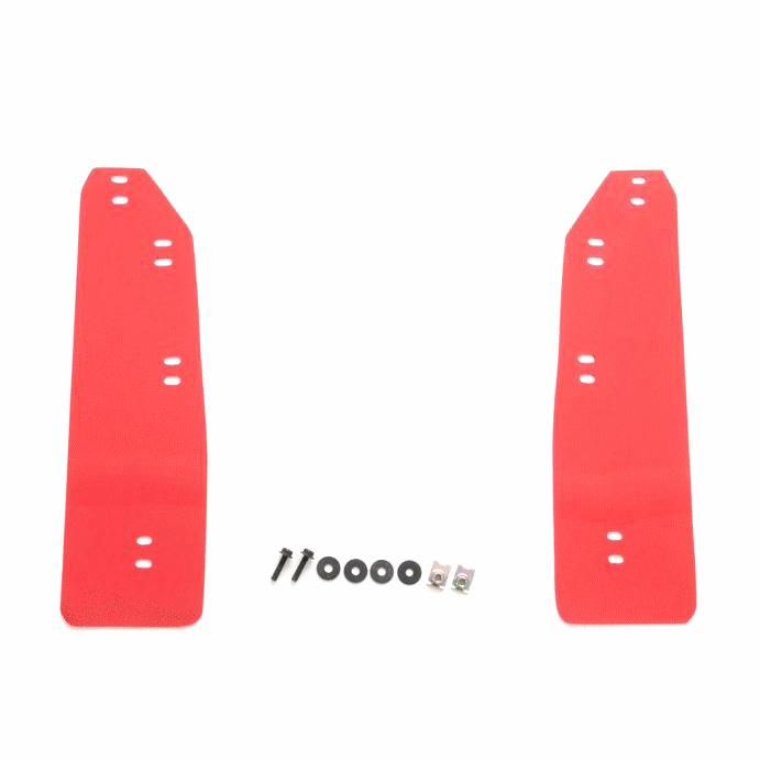 Evasive Motorsports: Cusco Front Mud Flap Set (Red) - Honda Civic Type ...