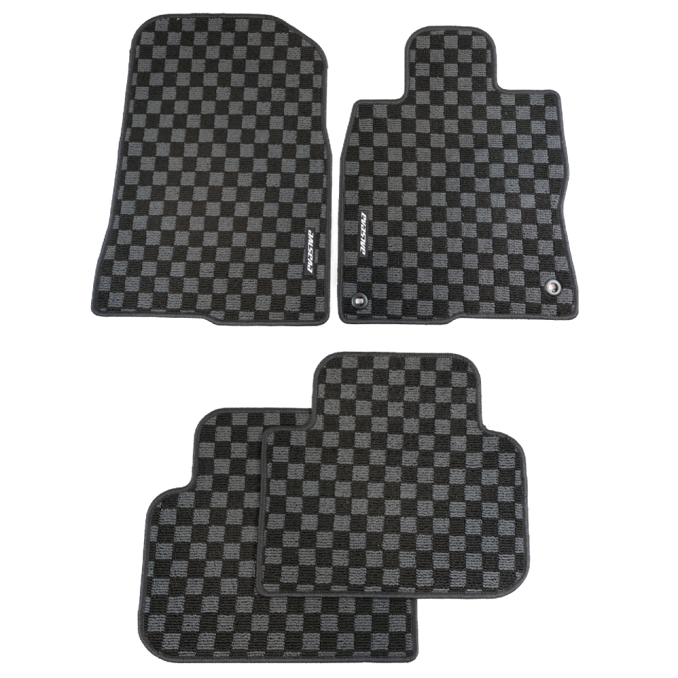 Evasive Motorsports: Evasive Motorsports Checkered Floor Mats (Dark ...