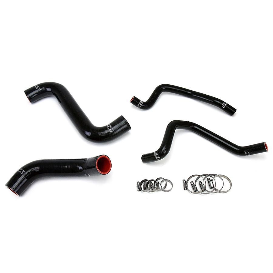 Evasive Motorsports: HPS Silicone Radiator and Heater Hose Kit (Black ...