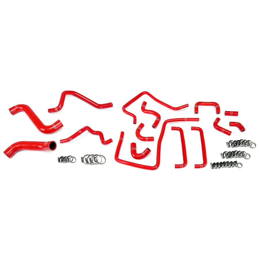 Napa Silicone Heater Hose HPS Red Silicone Radiator Hose Kit Coolant ...