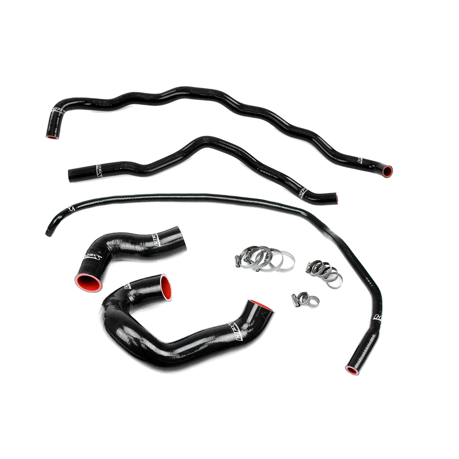 Evasive Motorsports: HPS Silicone Radiator and Heater Hose Kit (Black ...