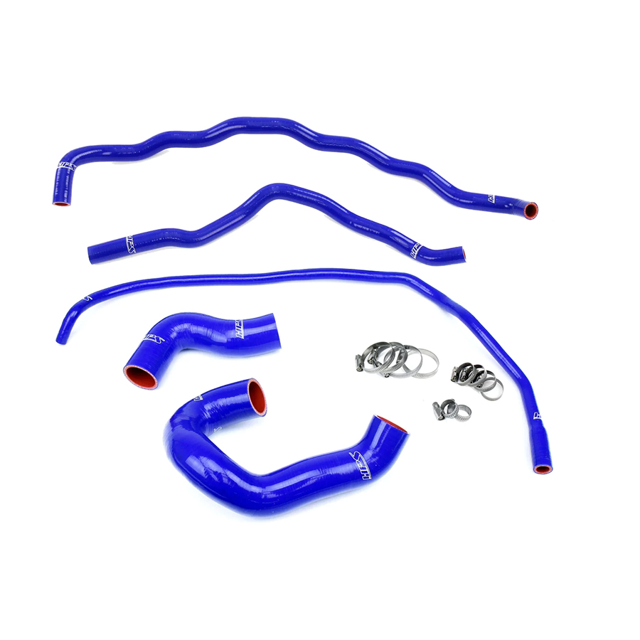 Evasive Motorsports: HPS Silicone Radiator and Heater Hose Kit (Blue ...