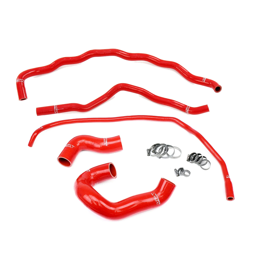 Evasive Motorsports: HPS Silicone Radiator and Heater Hose Kit (Red ...