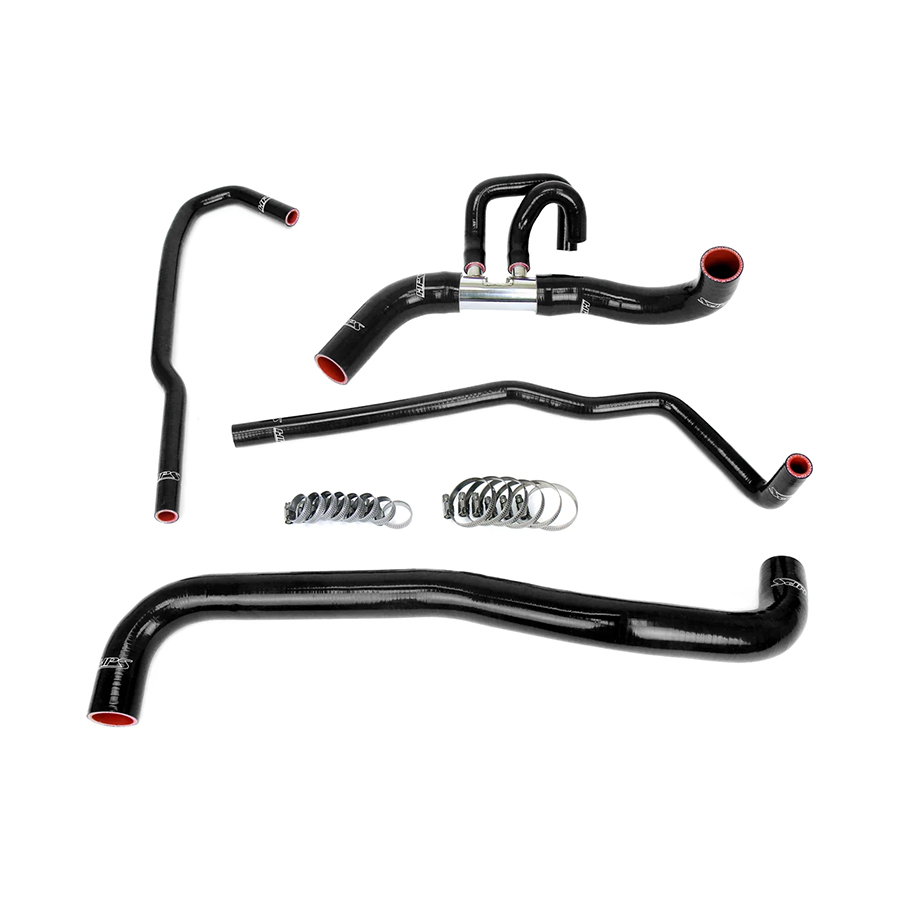 Evasive Motorsports: HPS Silicone Radiator Hose Kit (Black) - Ford F150 ...