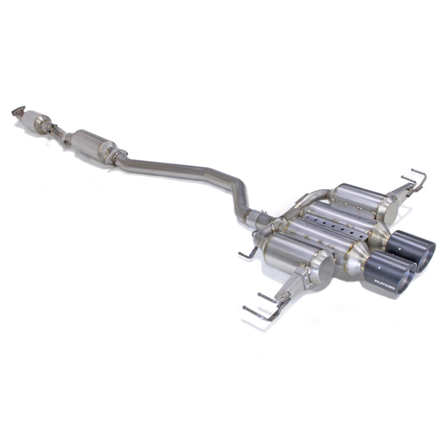 Evasive Motorsports: Fujitsubo Authorized RM+C Titanium Exhaust (Carbon ...