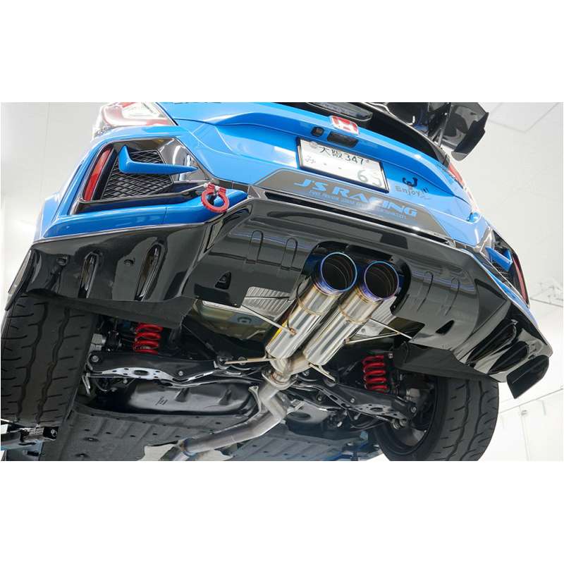 Evasive Motorsports: J's Racing Rear Under Spoiler (FRP) - Honda Civic ...