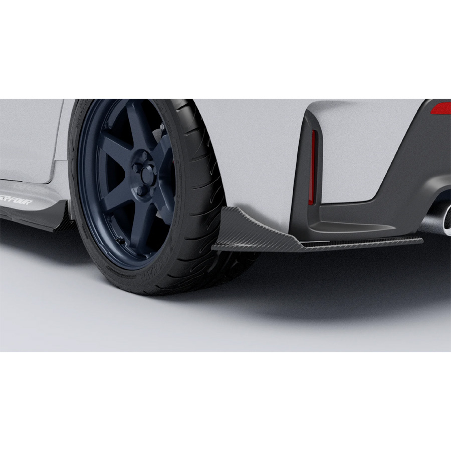 Evasive Motorsports: Sayber Design Carbon Fiber Rear Spats - Toyota GR ...