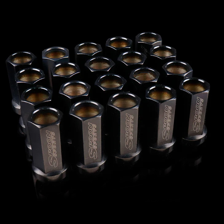 Evasive Motorsports: Spoon Sports CrMo Wheel Nut (Set of 20) - Black ...
