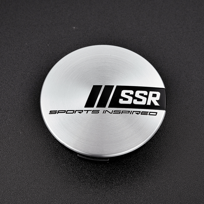 Evasive Motorsports: SSR A-Type Center Cap - Silver / Flat