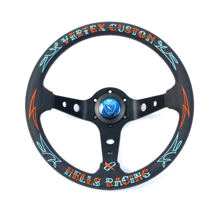 Evasive Motorsports: Vertex Hell's Racing Steering Wheel - 330mm x 90mm ...