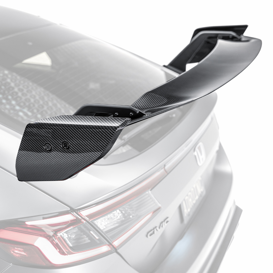 Evasive Motorsports: ADRO Carbon Fiber AT-R4 Swan Neck Wing - Honda ...