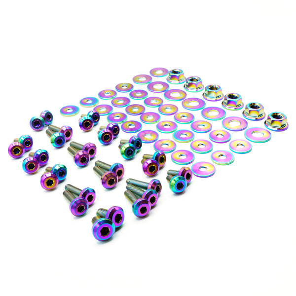 Evasive Motorsports: Dress Up Bolts Stage 1 Titanium Hardware Engine ...