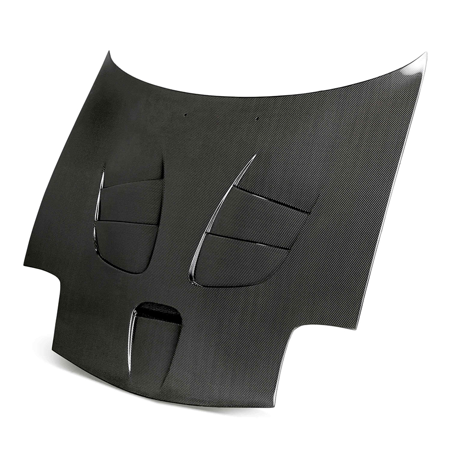 Evasive Motorsports: Seibon ST Style Carbon Fiber Hood - Mazda RX-7 93-02