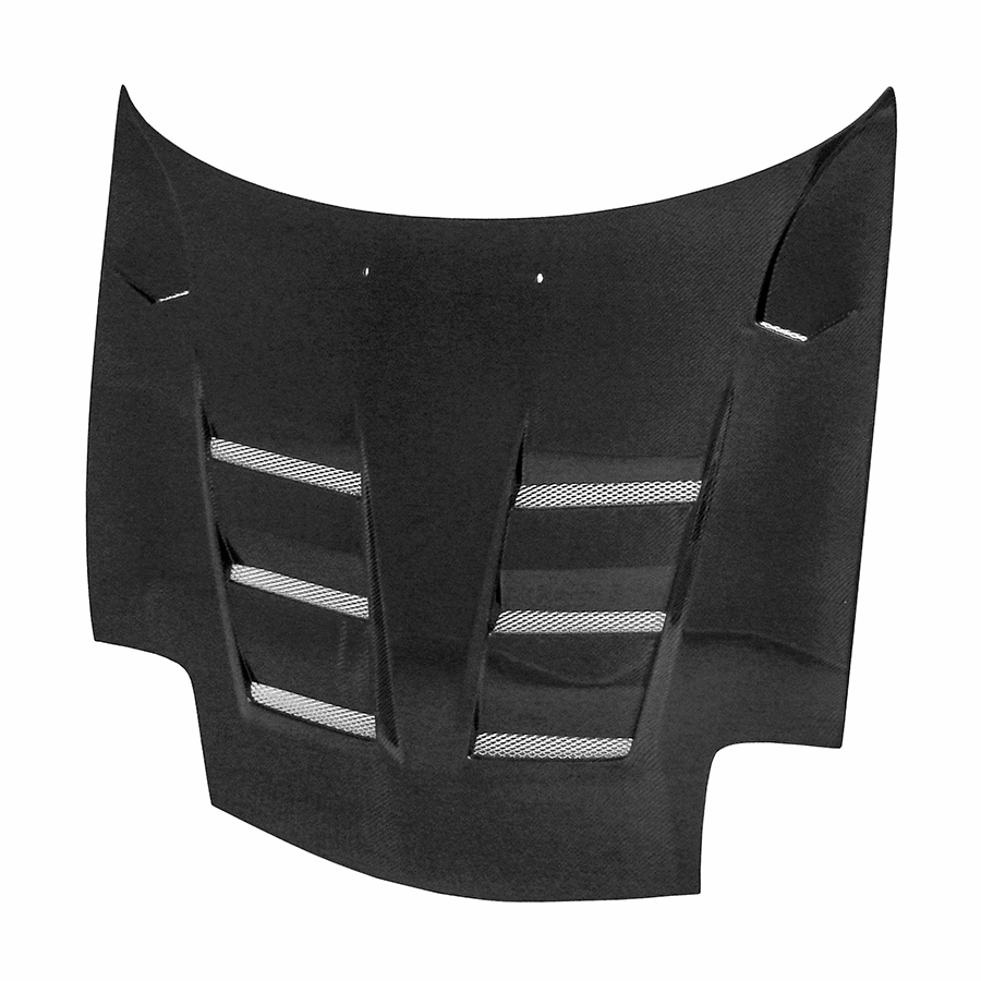 Evasive Motorsports: Seibon TS Style Carbon Fiber Hood - Mazda RX-7 93-02