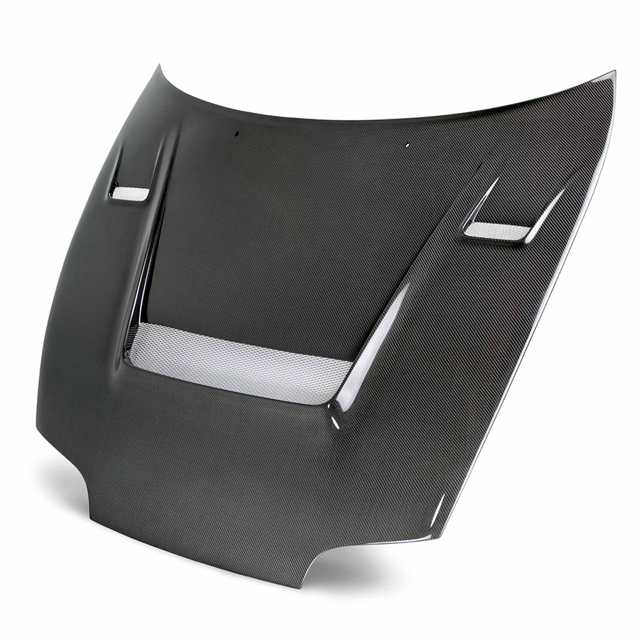 Evasive Motorsports: Seibon KB-Style Carbon Fiber Hood - Toyota Supra 93-98