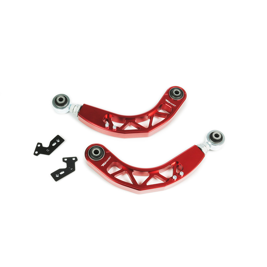 Evasive Motorsports: TruHart Rear Camber Kit (Red) - Honda Civic Type R ...