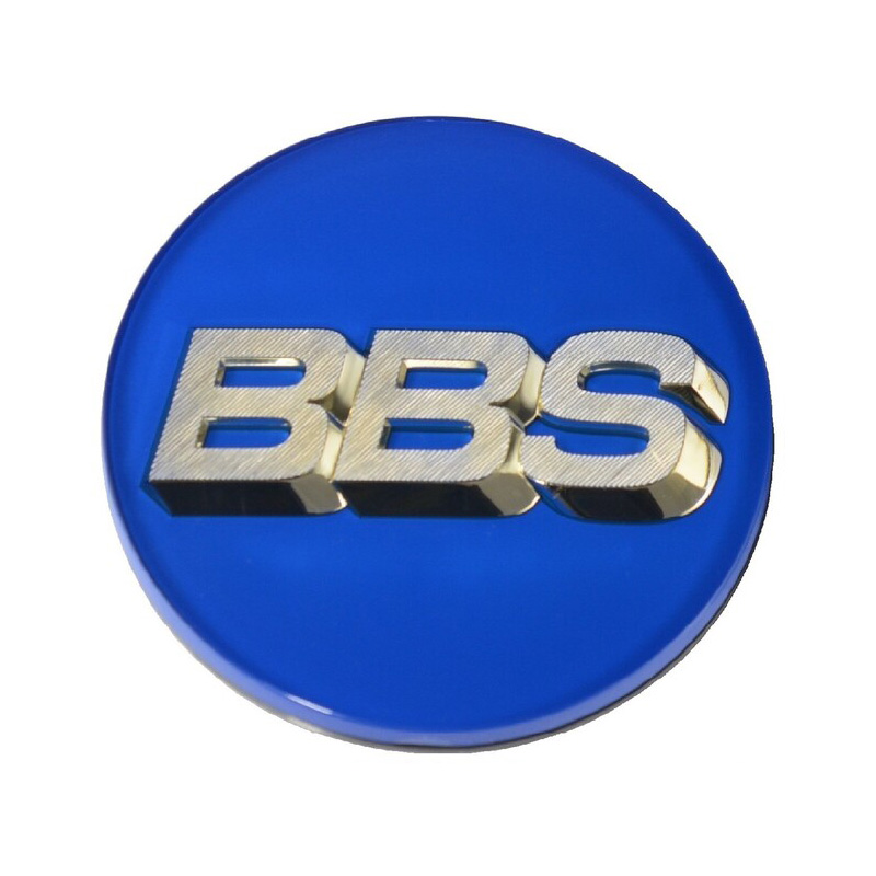 Evasive Motorsports: BBS 3D Center Cap (Single) - 70.6mm 3 Tab - Blue ...