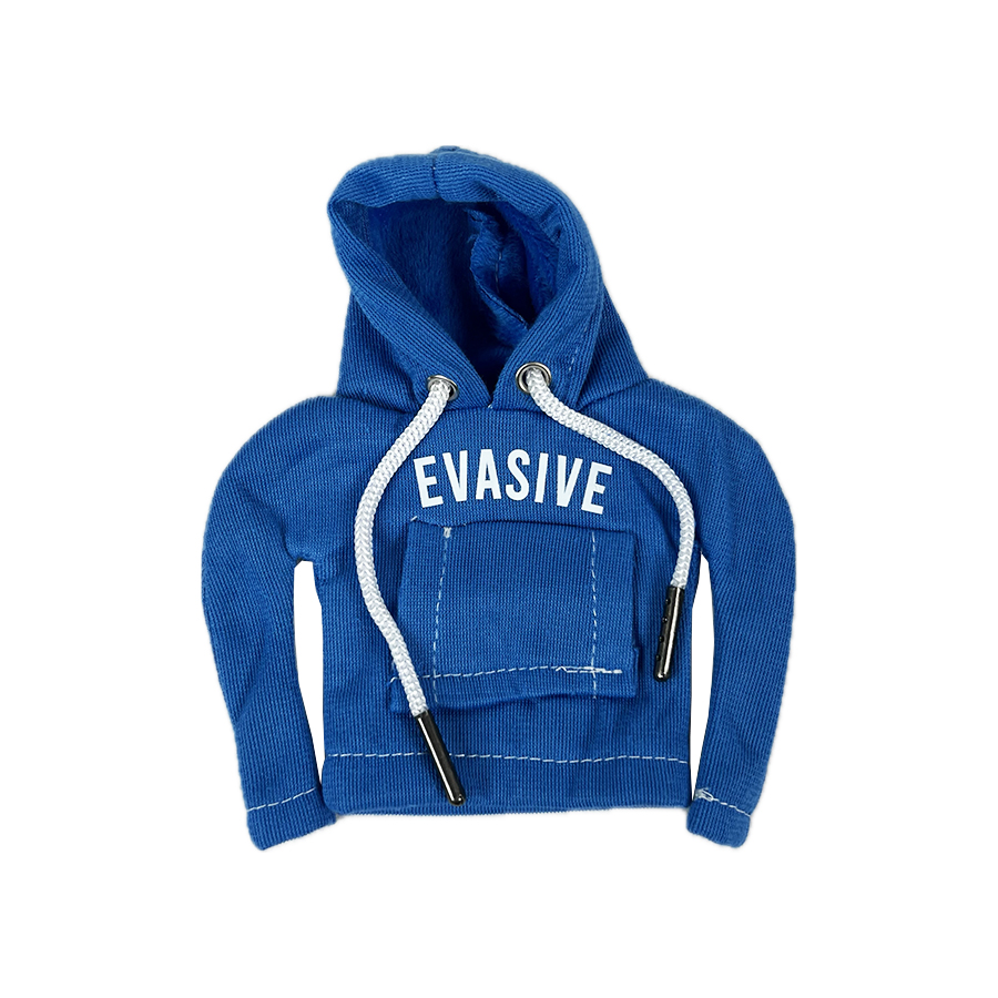 Evasive Motorsports: Evasive Motorsports Shift Knob Hoodie - Blue