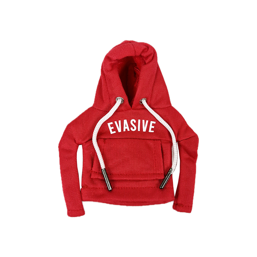 Evasive Motorsports: Evasive Motorsports Shift Knob Hoodie - Red