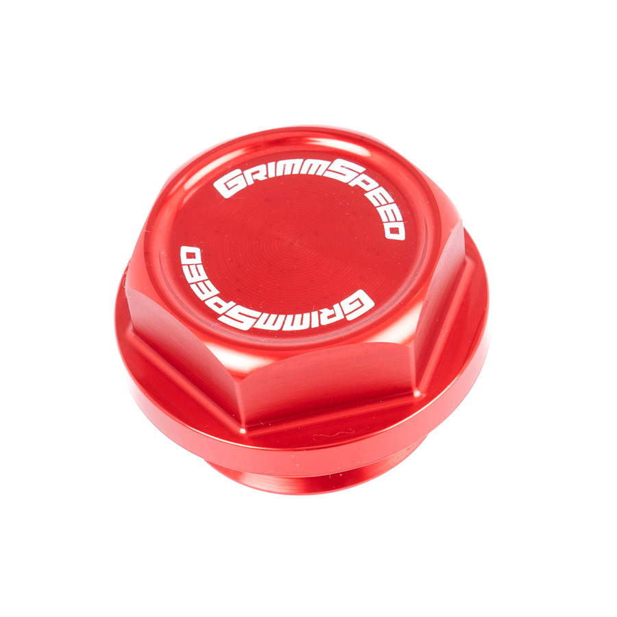 Evasive Motorsports: GrimmSpeed V2 Bolt Oil Cap (Red) - Subaru Model ...