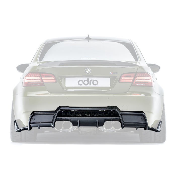 Evasive Motorsports: ADRO Carbon Fiber Rear Diffuser - BMW E92 M3 Coupe ...