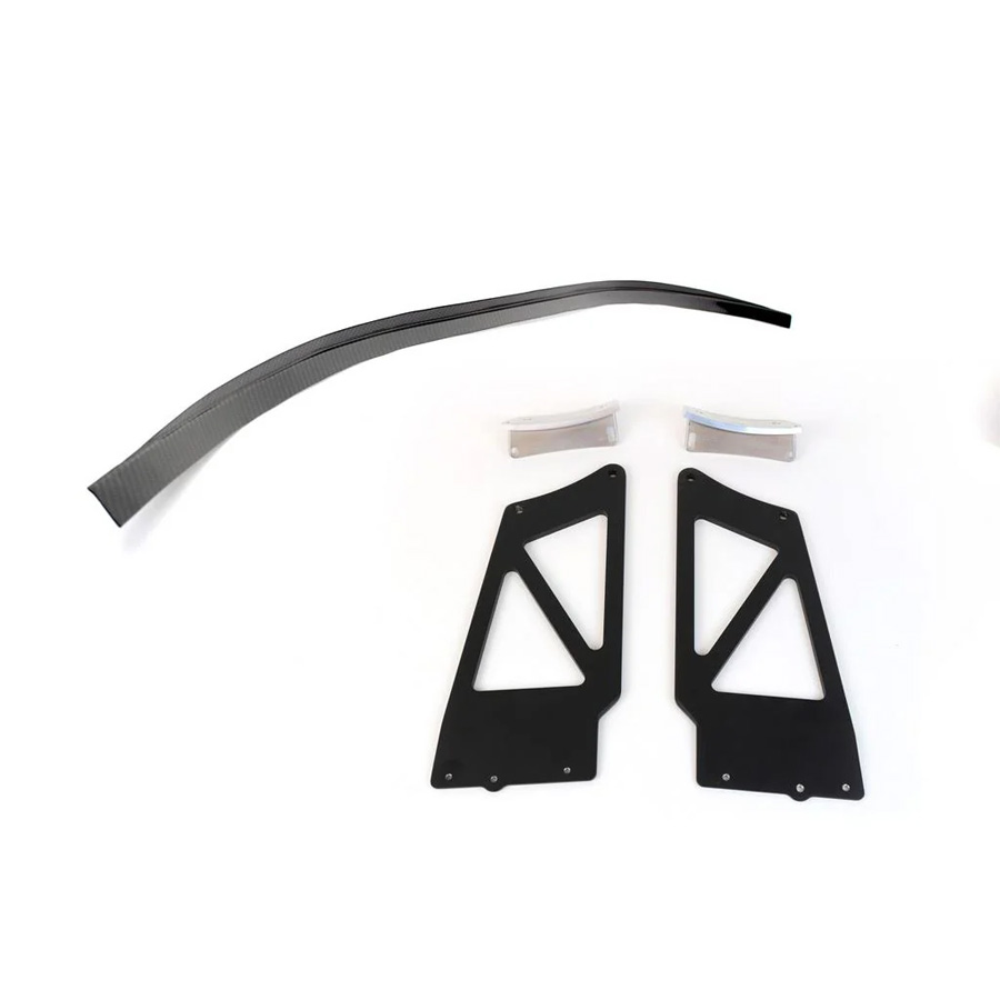 Evasive Motorsports: APR Wing Extension Kit with Carbon Gurney Flap ...