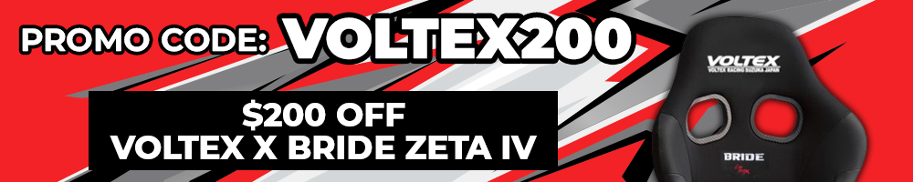 Evasive Motorsports: Code: VOLTEX200 for $200.00 Off Voltex x Bride ...