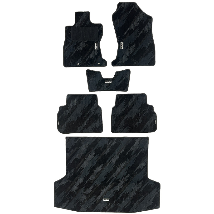 Evasive Motorsports: HKS Floor Mat (Monotone Oil Color - 6 Piece Set ...