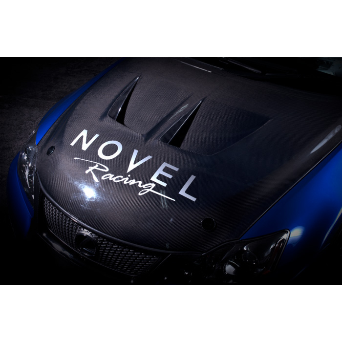 Evasive Motorsports: Novel Racing Cooling Bonnet (FRP) - Lexus IS-F 08-14