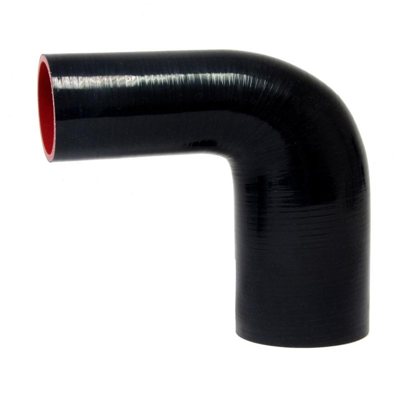 Evasive Motorsports: HPS Silicone 90 Degree Elbow Reducer Hose (Black ...