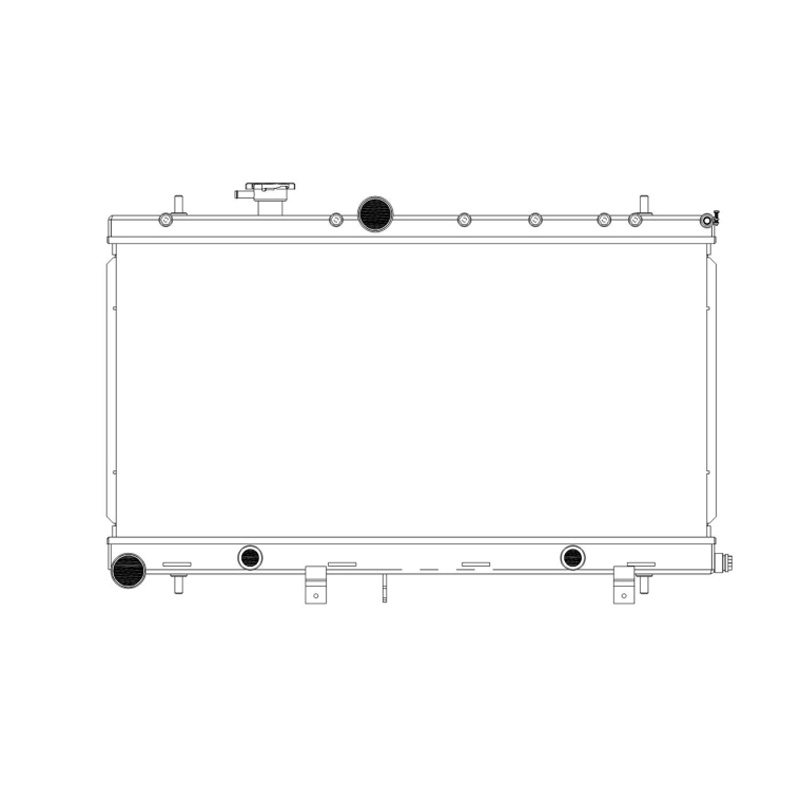 Evasive Motorsports: CSF Racing Radiator (with Filler Neck and Built in ...