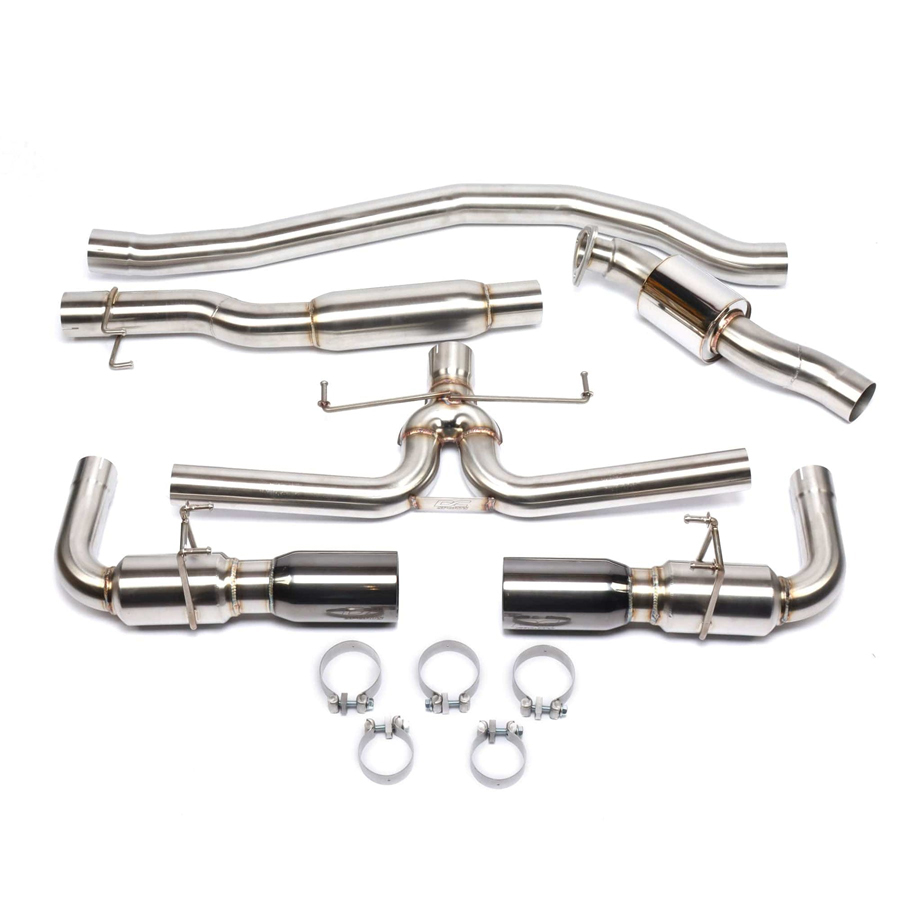 Evasive Motorsports: DC Sports Exhaust System (Black) - Honda Civic Si ...