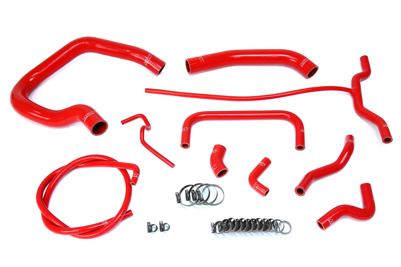 Evasive Motorsports: HPS Radiator + Heater Hose (Red) - Ford Ranger 04-11