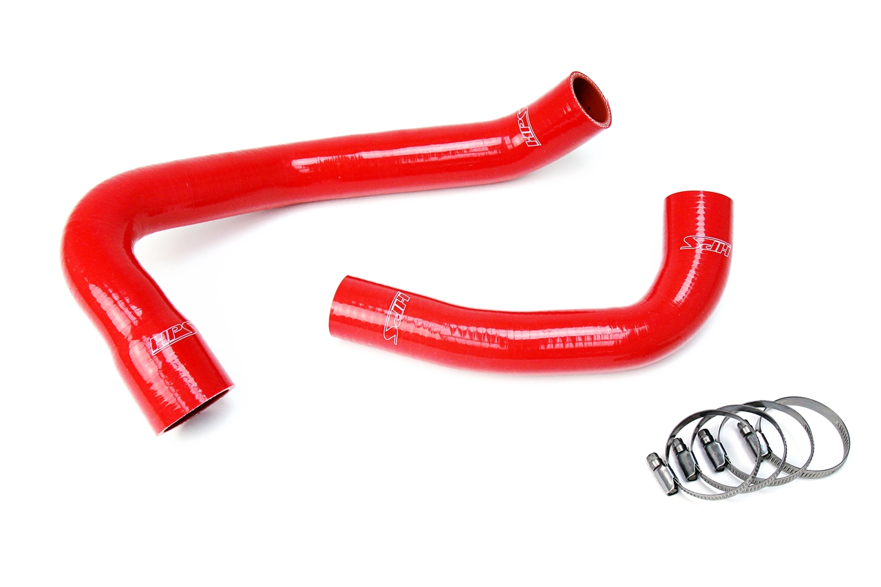 Evasive Motorsports: HPS Radiator Hose (Red) - Jeep Wrangler 00-06