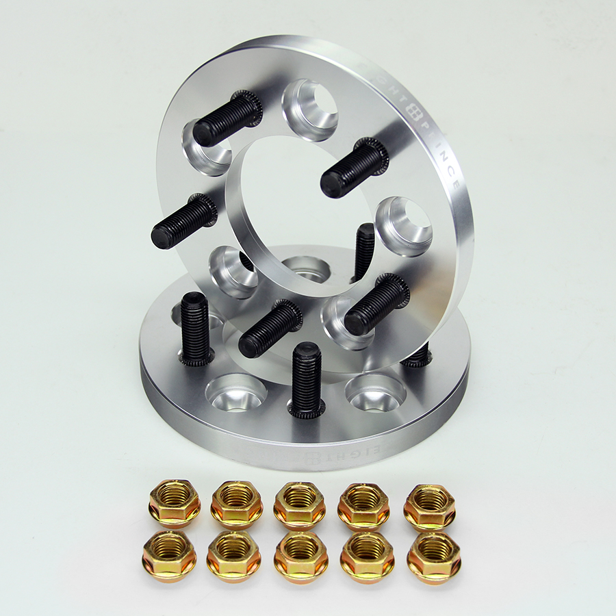 Evasive Motorsports: Eight Prince Wheel Spacers - 20mm / 12x1.50 / 5x114.3