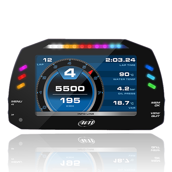 Evasive Motorsports: AiM Sports MXS 1.3 Dash Logger
