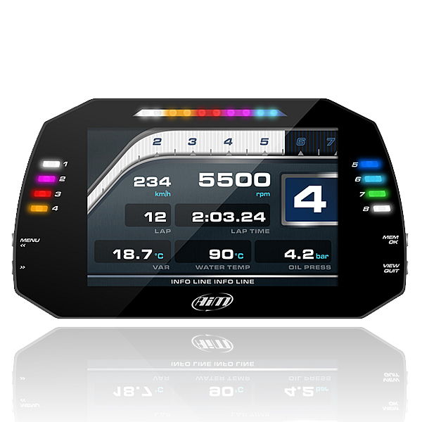 Evasive Motorsports: AiM Sports MXG 1.3 Dash Logger