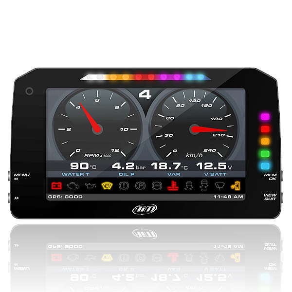 Evasive Motorsports: AiM Sports MXP 1.3 Dash Logger