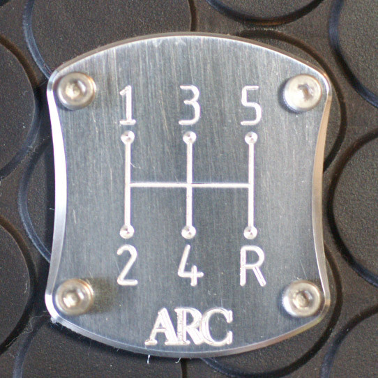 Evasive Motorsports: ARC Titanium Shift Plate - 5 Speed