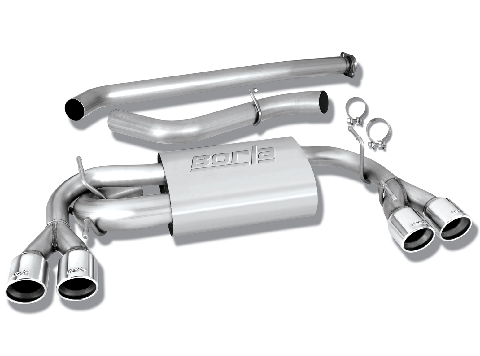 Evasive Motorsports: Borla Cat-Back System (Tip: 3.5 RD x 4.5) - Subaru ...
