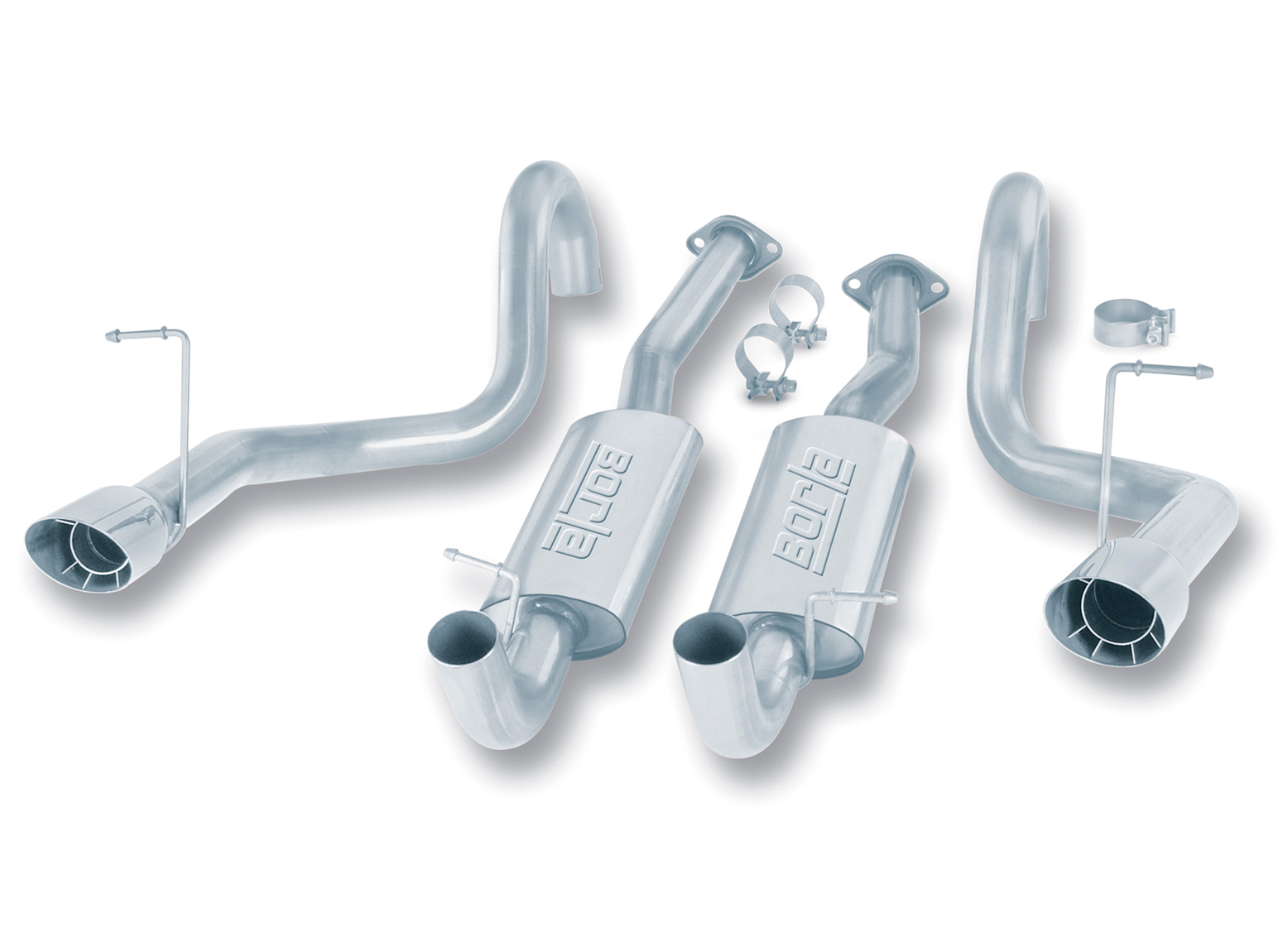 Evasive Motorsports: Borla Cat-Back System (Tip: 3.5 RD x 7) - Ford ...