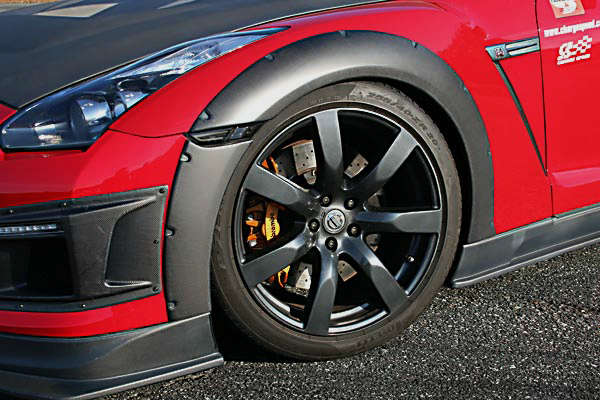 Evasive Motorsports: Chargespeed Gloss Carbon Front Over Fender ...