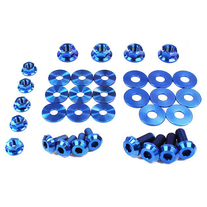 Evasive Motorsports: Dress Up Bolts Titanium Engine Bay Kit - Chevrolet ...