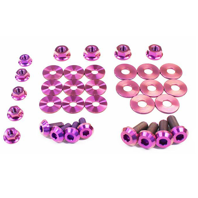 Evasive Motorsports: Dress Up Bolts Titanium Engine Bay Kit - Chevrolet ...