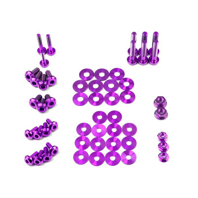 Evasive Motorsports: Dress Up Bolts Titanium Engine Bay Kit - Chevrolet ...