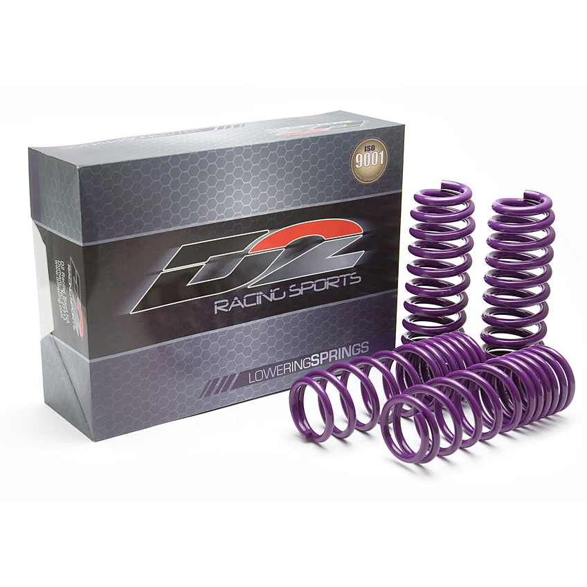 Evasive Motorsports: D2 Pro Lowering Springs - Toyota Corolla, Sedan 14-18
